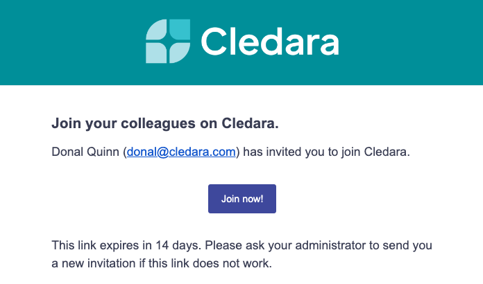 Set up your user account – Cledara